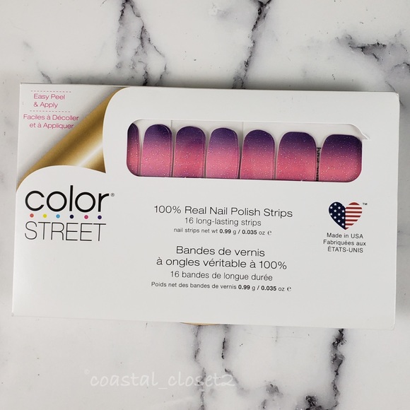 Color Street | Makeup | Retired Til The Glitter End Color Street Nail ...